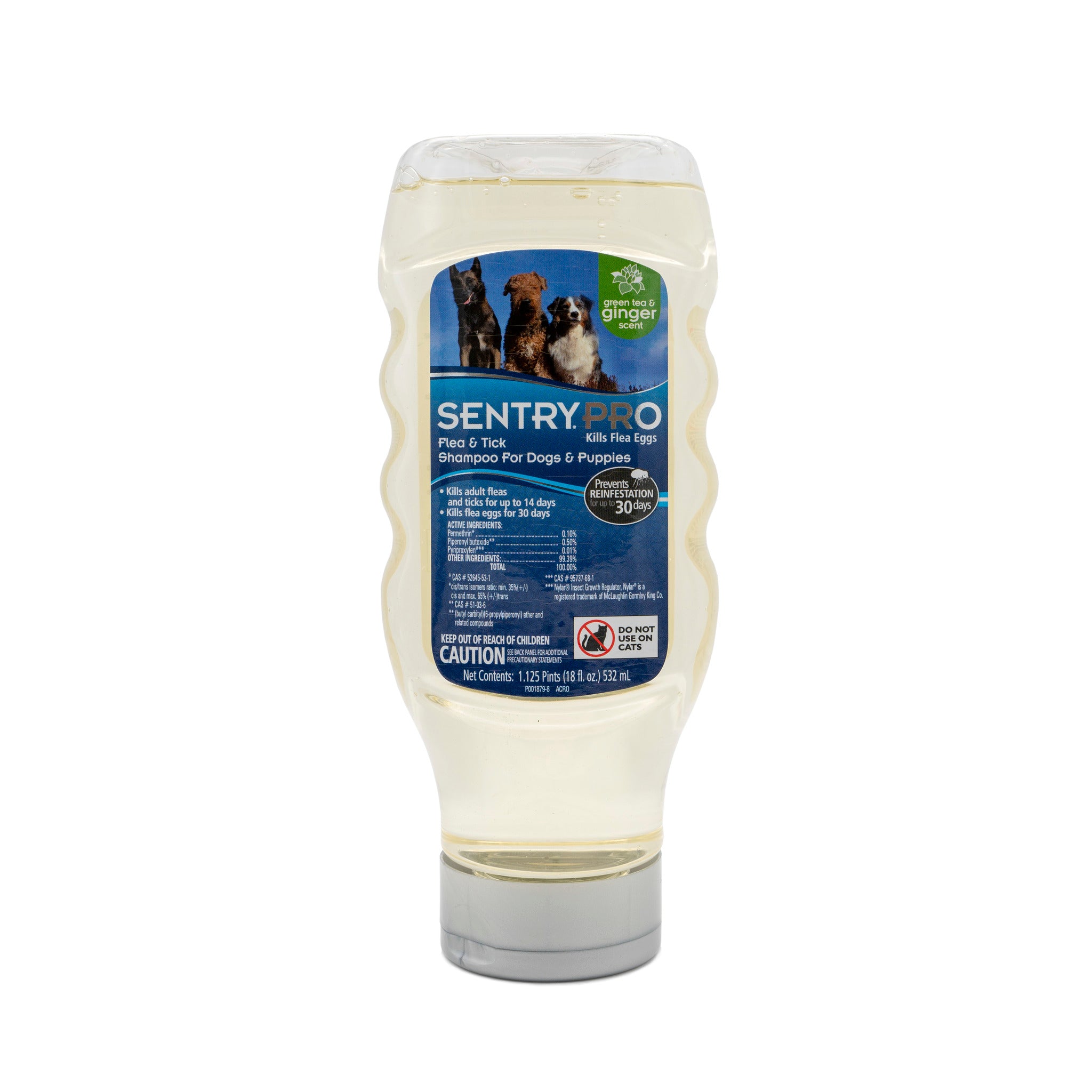 Sentry Pro Flea & Tick Shampoo – Island Pets